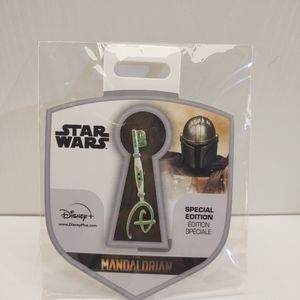 Star Wars | Other | Disney Star Wars The Mandalorian Grogu Key Pin ...